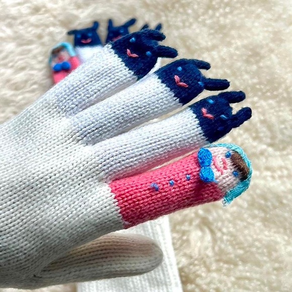 Accessories | New In Bag Kawaii Cottagecore Coquette Style Knit Gloves ...